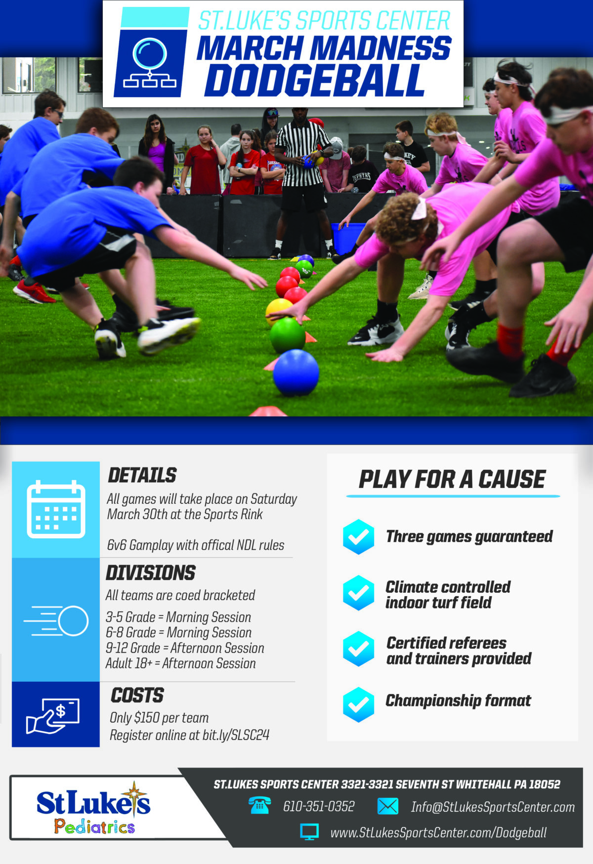 Dodgeball – St. Luke's Sports Center